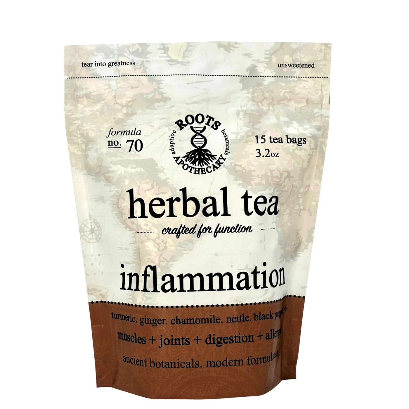 Inflammation Tea - Organic Ayurvedic Herbs – Roots Apothecary