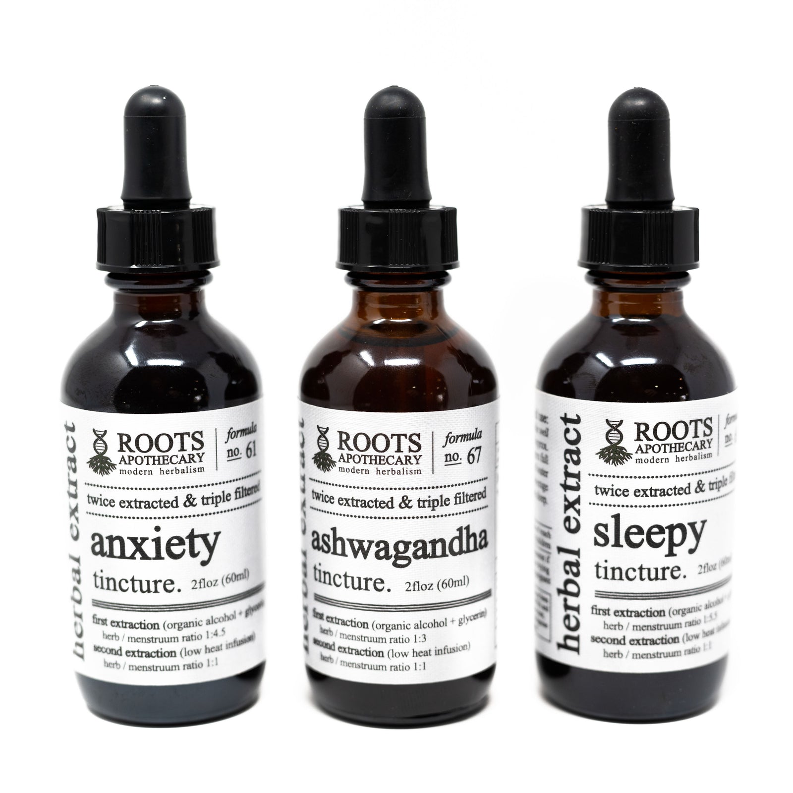 Herbal Tinctures - Authentic Auyervedic and Adaptogenic Blends – Roots ...