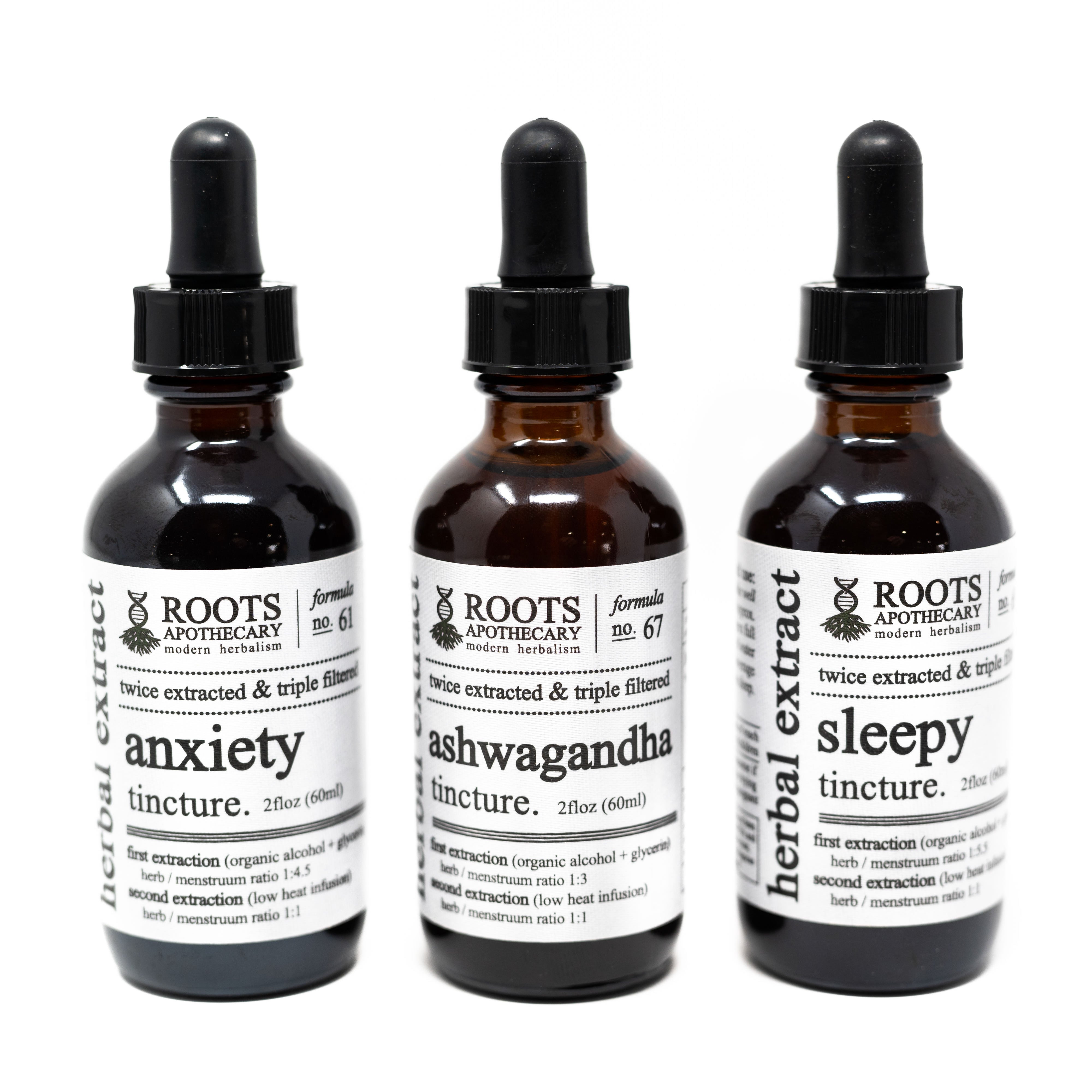 Herbal Tinctures - Authentic Auyervedic and Adaptogenic Blends – Roots ...